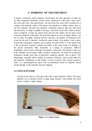 Seminar report Of Touchless Touchscreen | DOCX