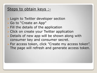 New sentiment analysis of tweets using python by Ravi kumar | PPTX | Internet | Computing