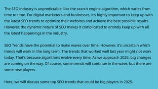 New SEO Trends to Watch for in 2025.pptx