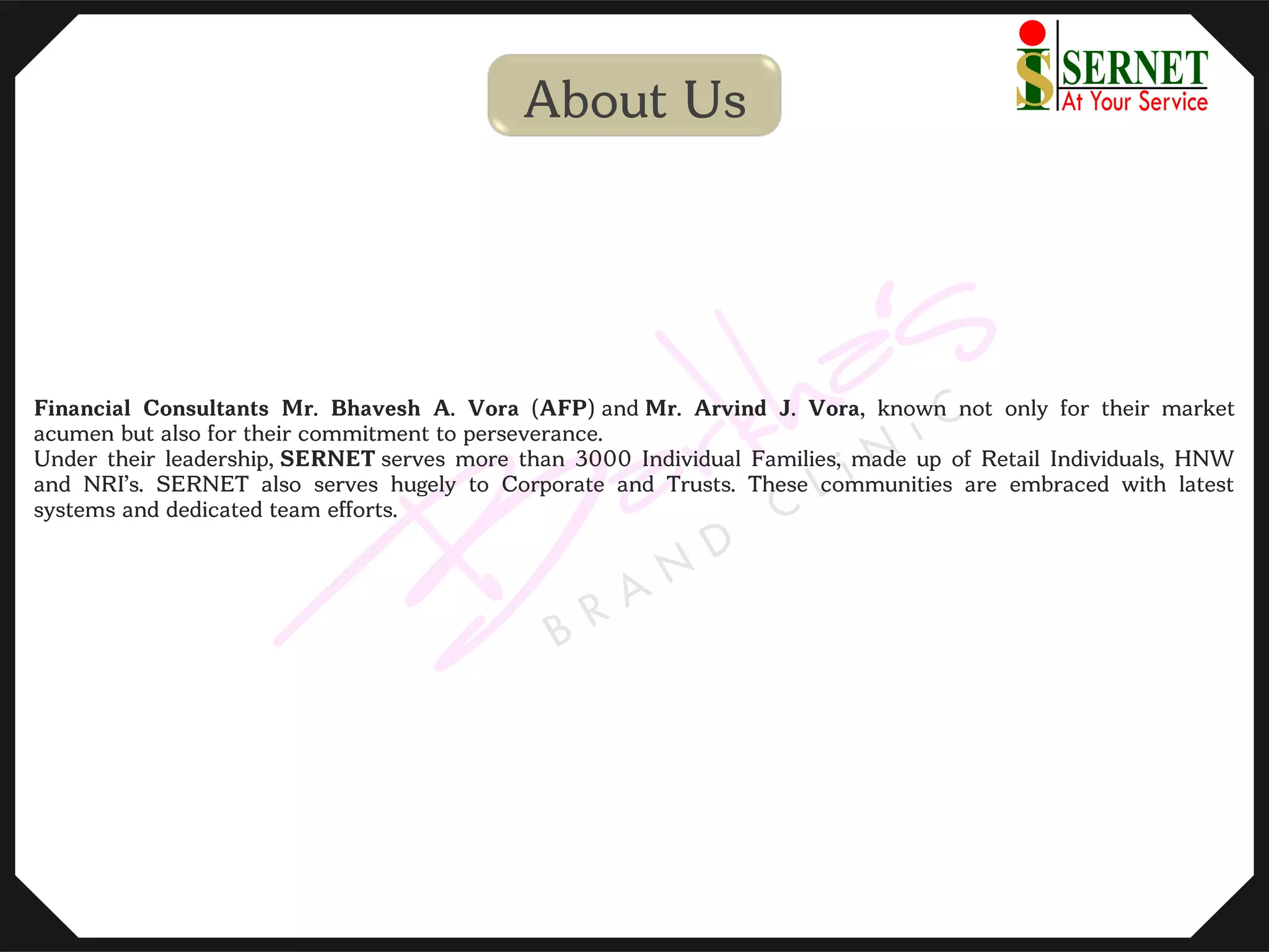 Sernet India Company Profile | PPT