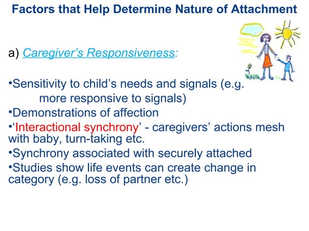 Session Two Presentation: Attachment Theory | PPT