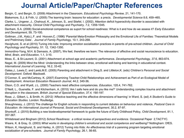Session Two Presentation: Attachment Theory | PPT