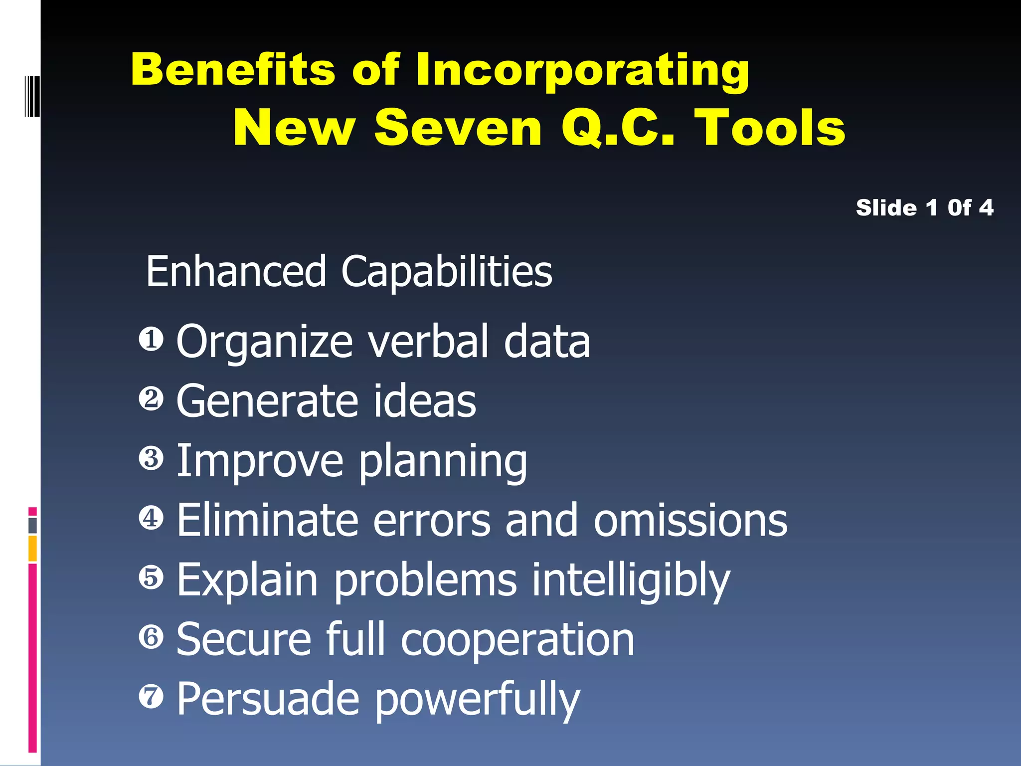 New seven qc tools | PPT