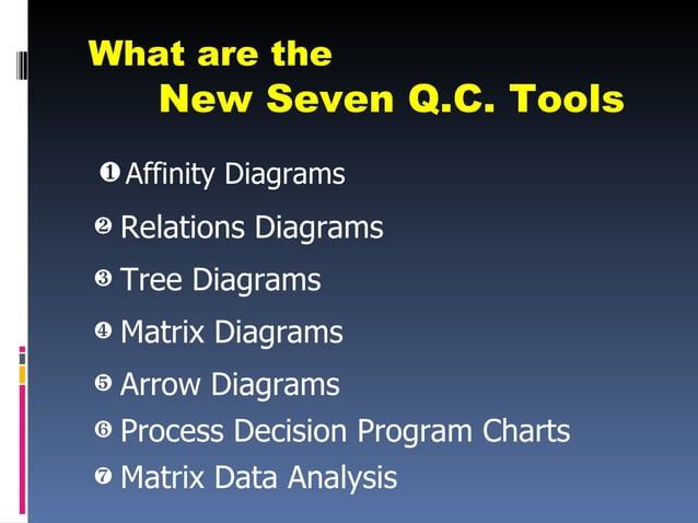 New seven qc tools | PPT