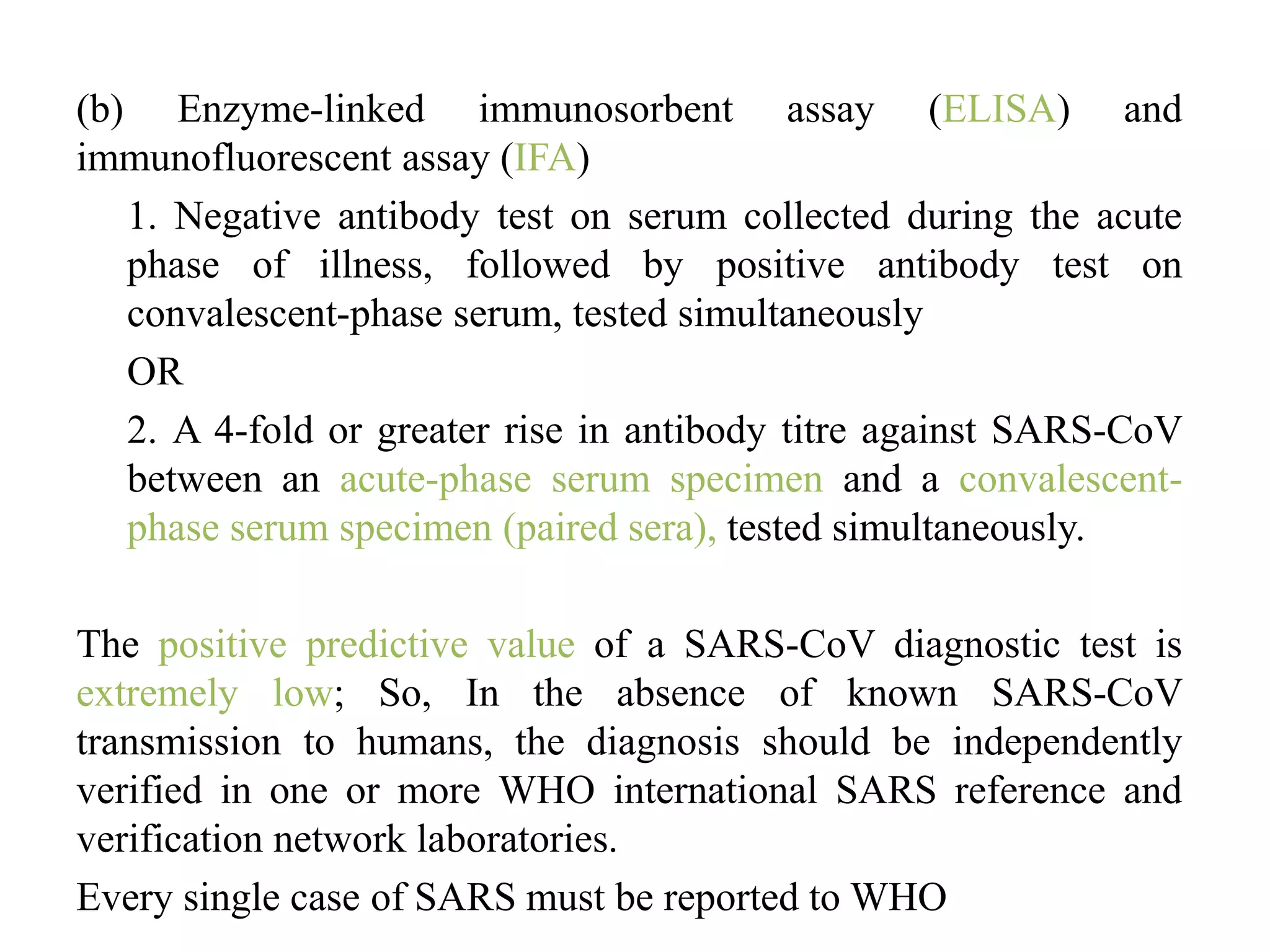Severe Acute Respiratory Syndrome (SARS) | PPTX