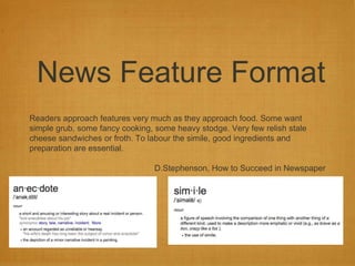 News Feature Format | PPT