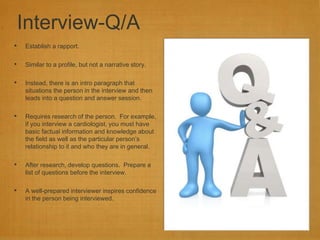 News Feature Format | PPT