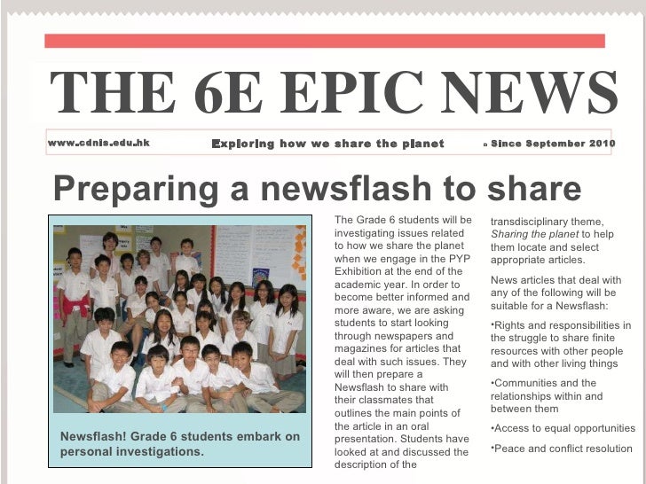 Newsflash information Newsflash information