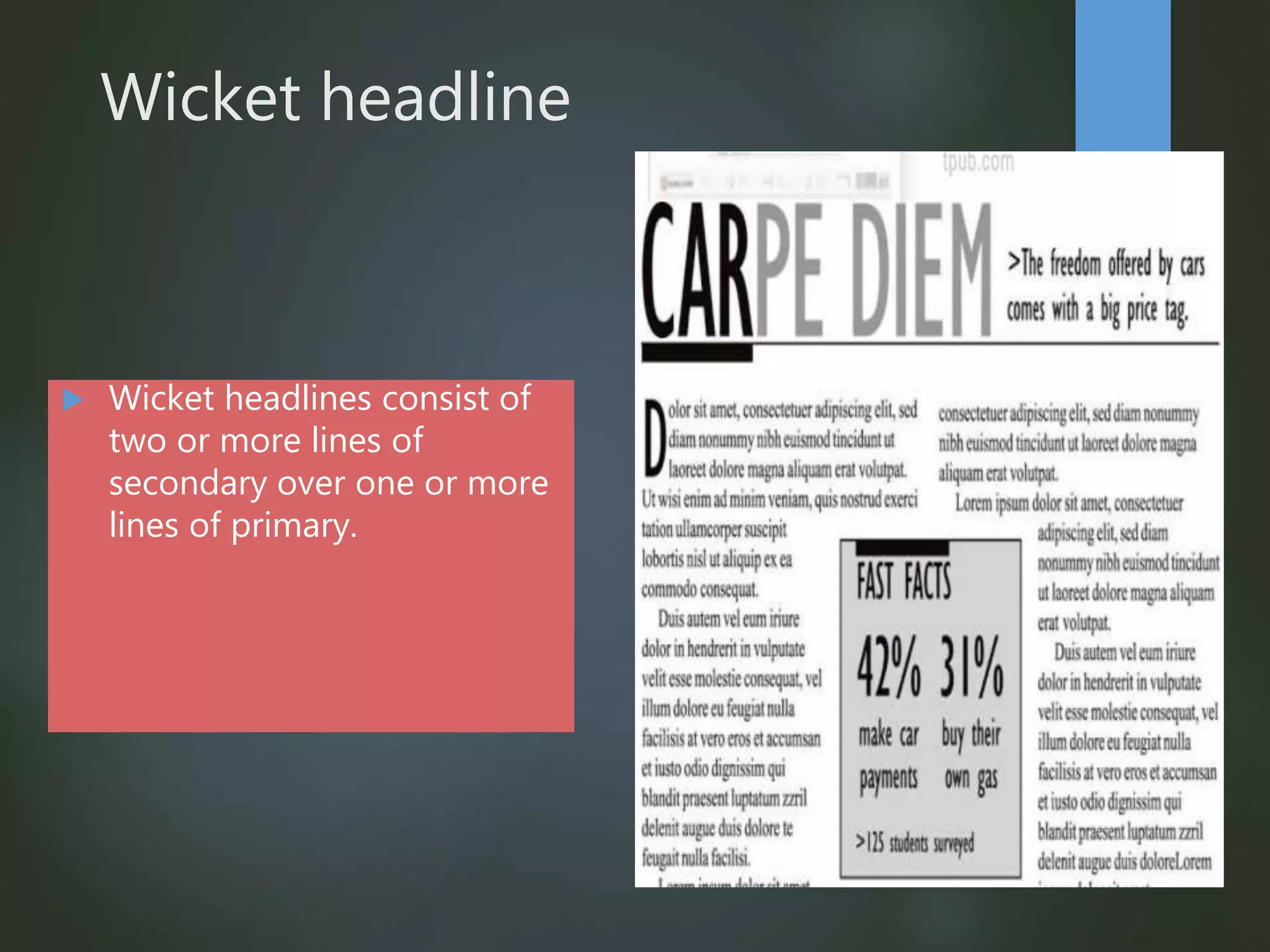 News headlines | PPTX