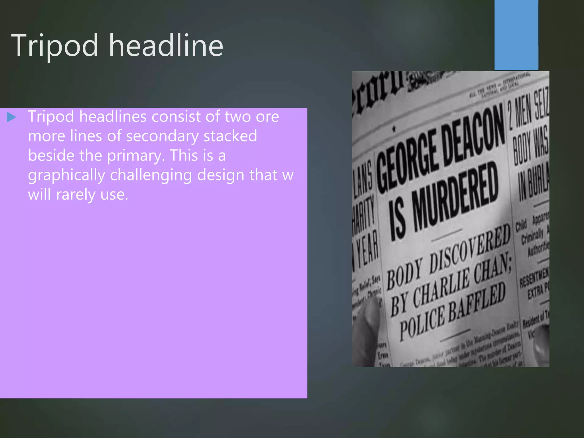 News headlines | PPTX