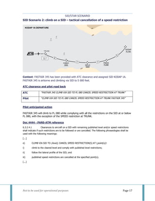 New sid and star phraseologies scenarios v2 | PDF