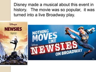 English: Newsies | PPTX