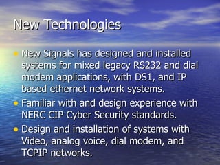 New Signals Overview | PPT