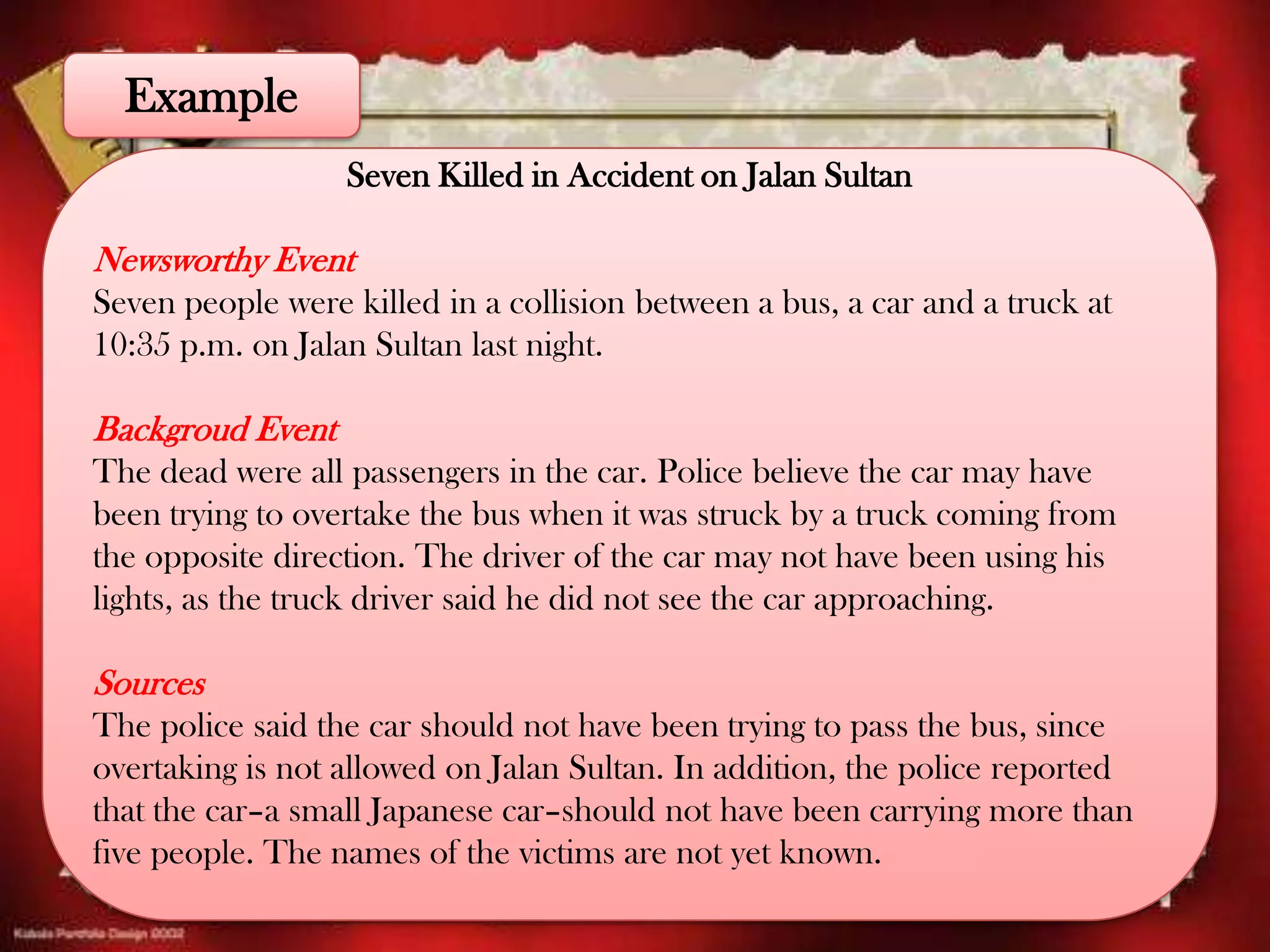 News item text | PPTX
