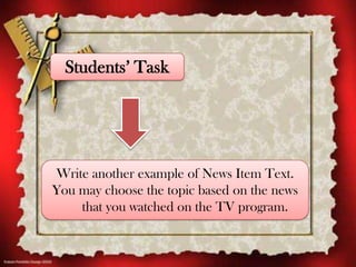 News item text | PPTX