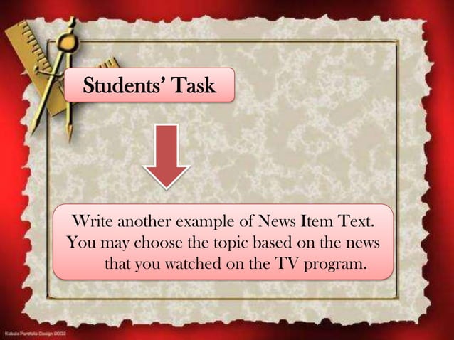 News item text | PPTX