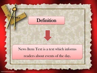 News item text | PPTX
