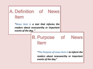 News Item Text | PPTX