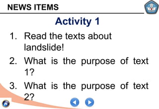 News item text | PPT