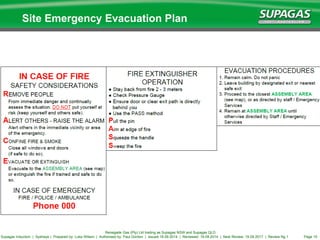 Supagas Site Walk | PPTX