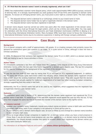 HD Update 7- Focus on Domain Name Protection | PDF