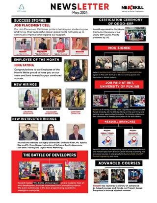 Newsletter-May-2024 No. 1 IT Training Institute | PDF