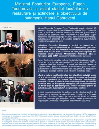 Newsletter MFE - martie 2014 | PDF