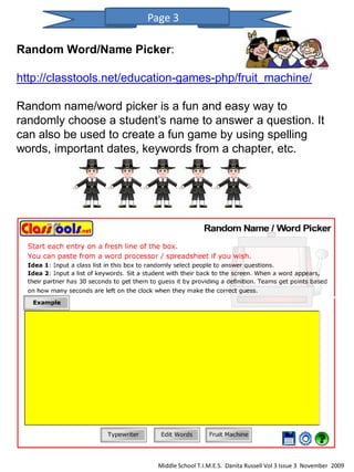 Random Name Picker Fruit Machine