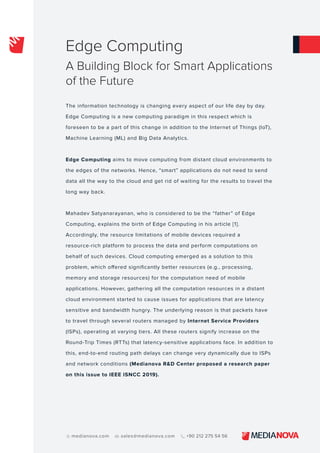 3 Computing Paradigms as Enablers of Smart Applications of The Future | PDF