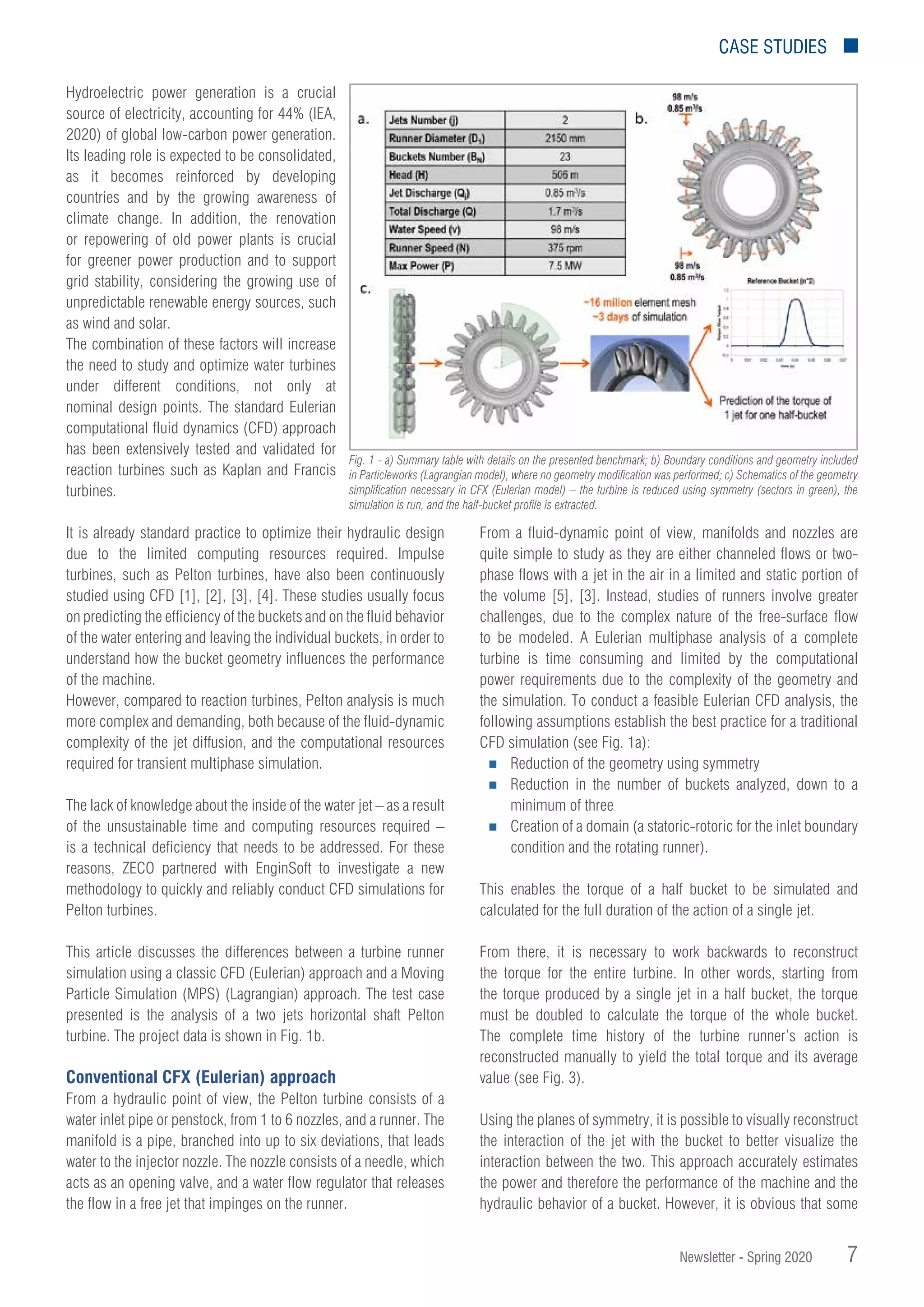 Cfd study of a Pelton turbine runner by M.Minozzo R.Bergamin M.Merelli ...