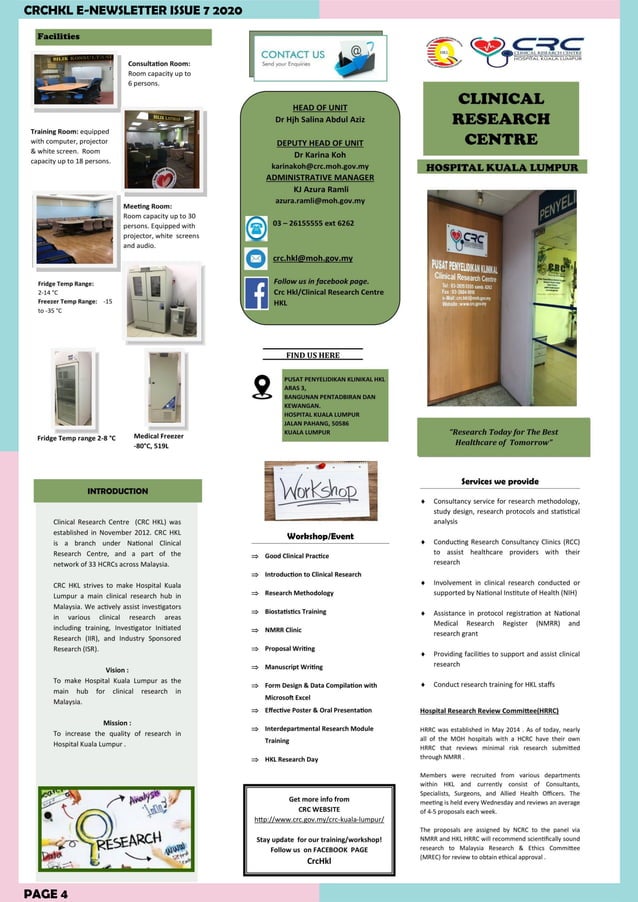 7th issue of CRC HKL Newsletter 2020 | PDF