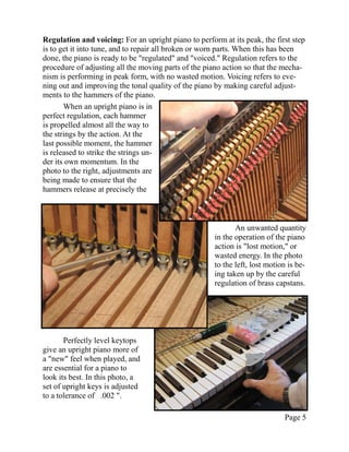 Newsletter 21 vintage upright piano maintenance | PDF