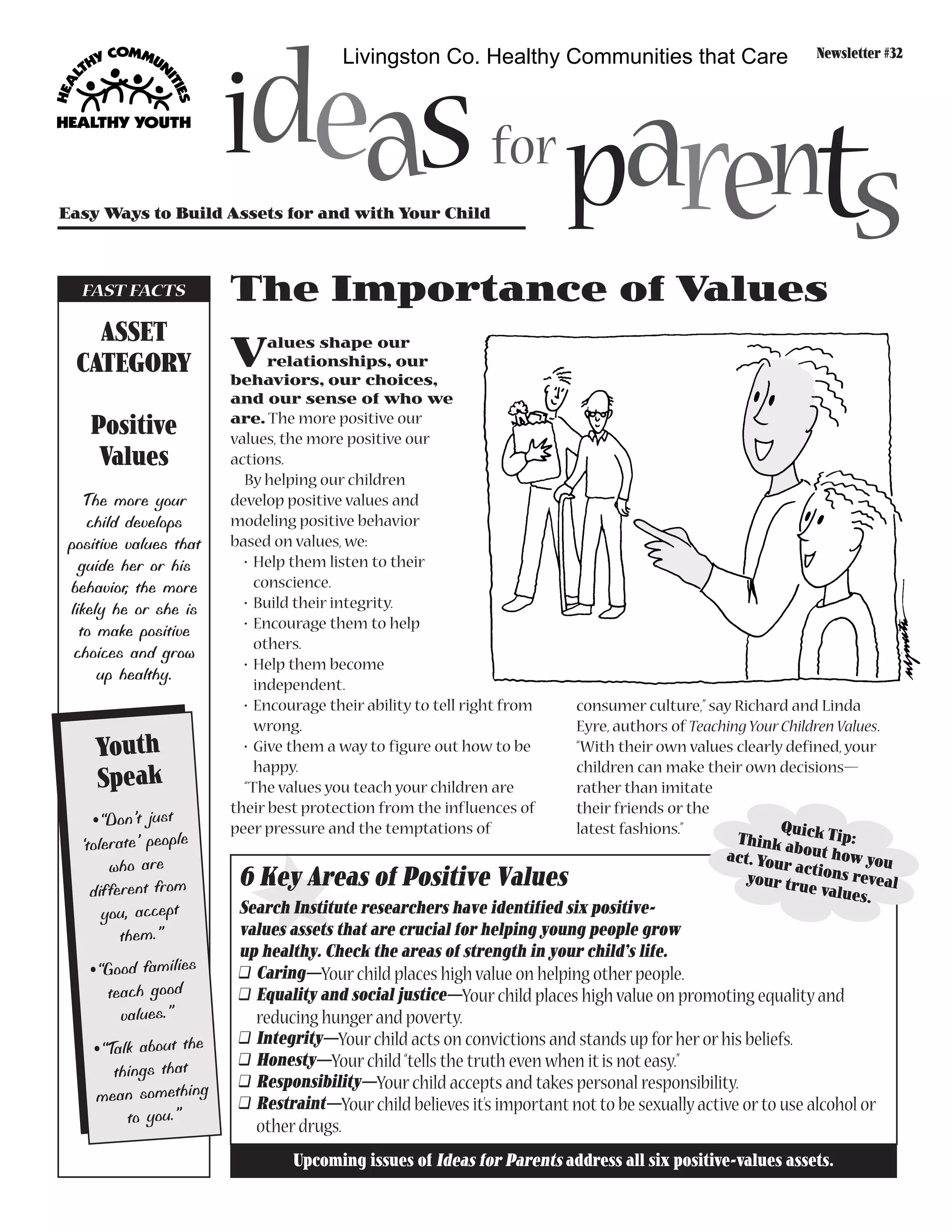 Newsletter 32 positive values category (2) | PDF
