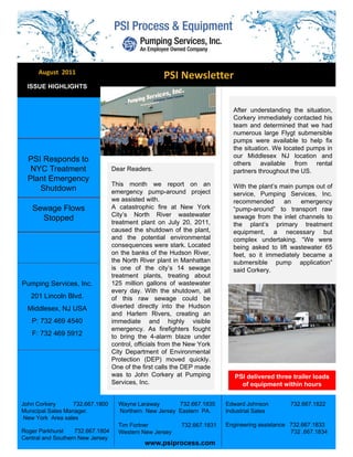 Newsletter August 2011 | PDF