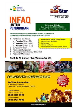 Newsletter Ramadhan 1436 H LAZNas Chevron Duri | PDF