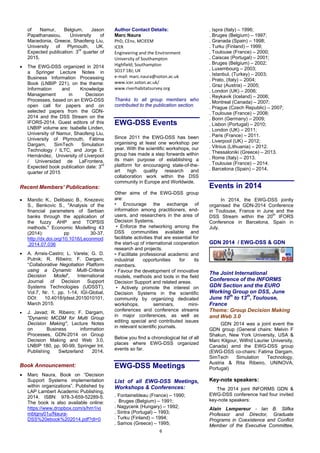 Newsletter ewg dss nr.13 - year 2014-2015- final version | PDF ...