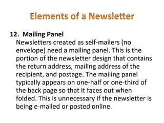 How to Make a Newsletter | PPT