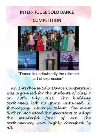 Newsletter for Month of July 2019 | PDF