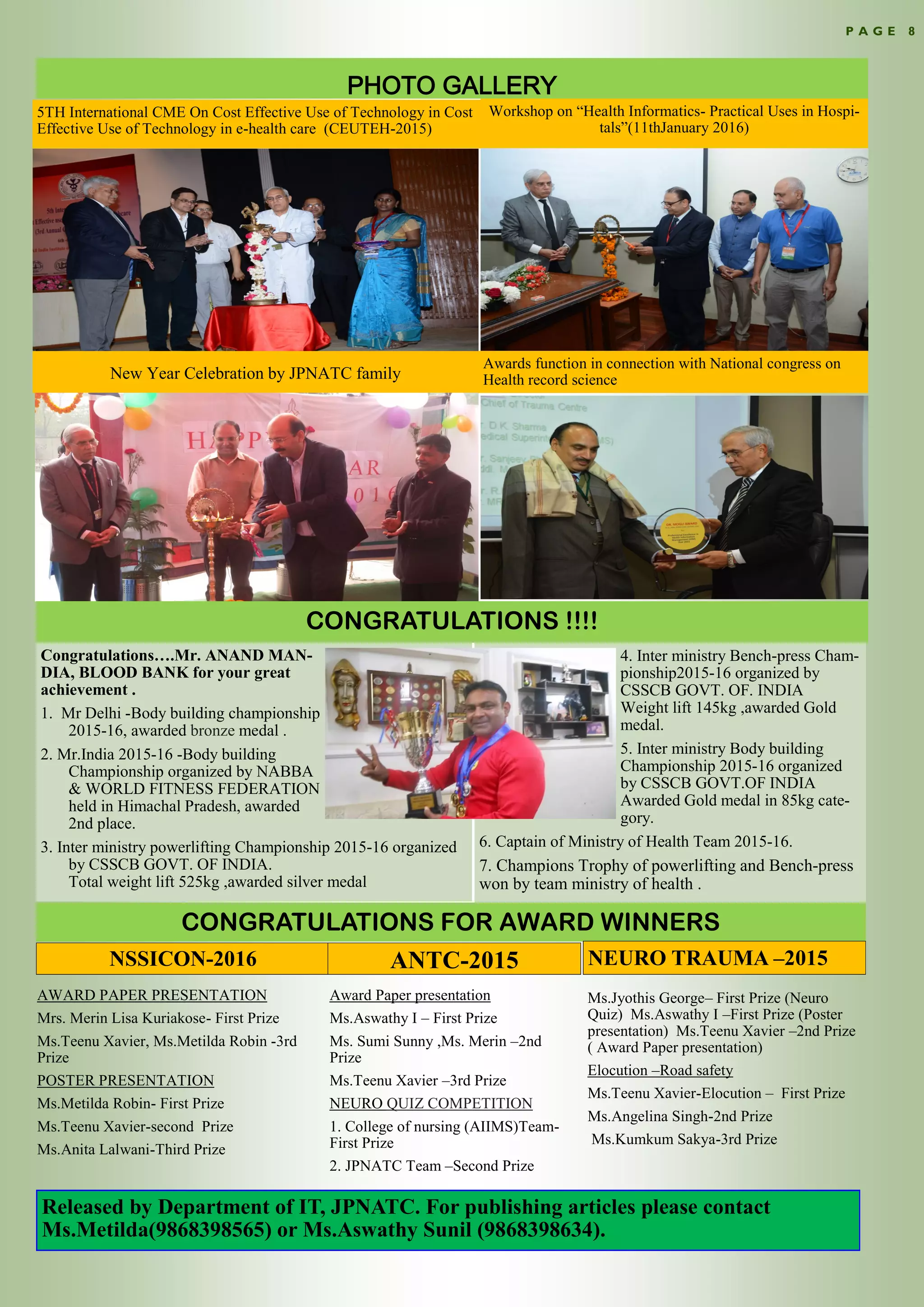 JPNATC Newsletter may 2016 | PDF