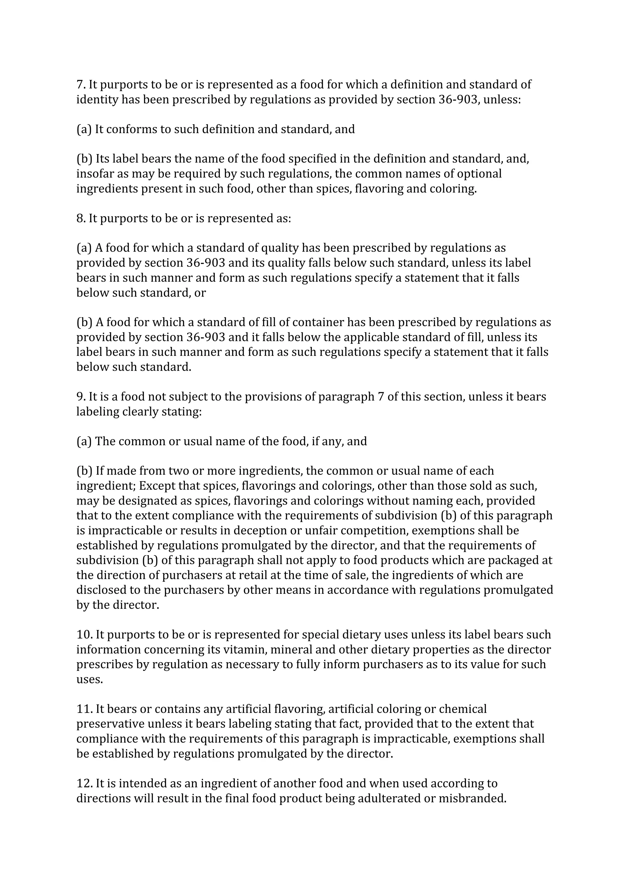 MISBRANDING OF FOOD as Per FSSAI & Other.pdf