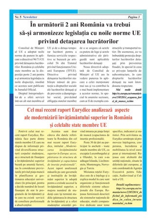 Newsletter nr. 5 mai 2014 | PDF