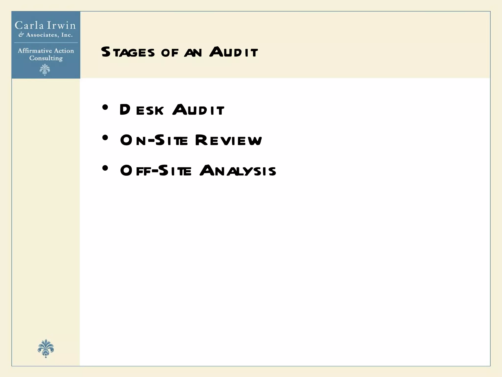 OFCCP Compliance Review Steps and Strategies | PPT