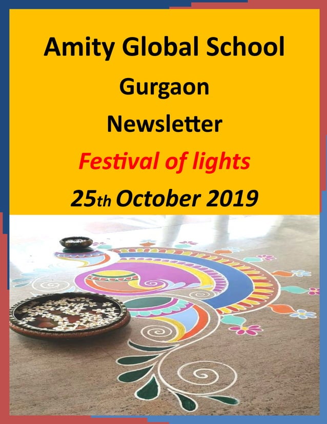 Newsletter on Festivals of Lights 2019 | PDF