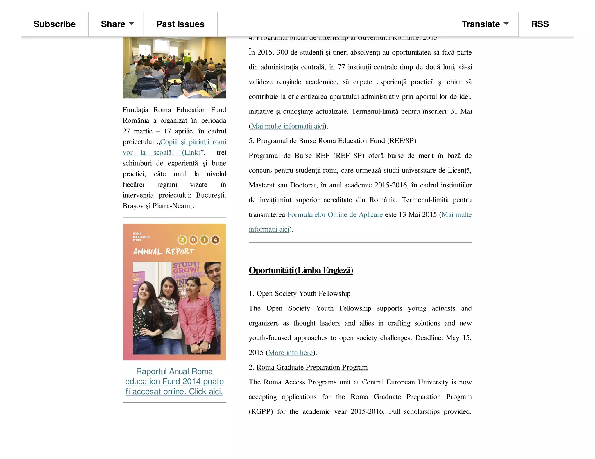 Newsletter ref alumni and beneficiaries network #1 | PPT