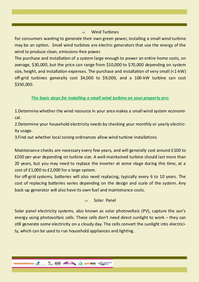 Newsletter renewable energies