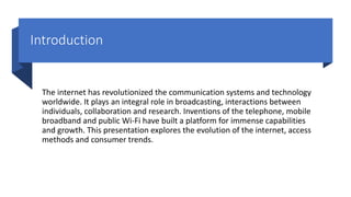 The Evolution of the Internet | PPTX