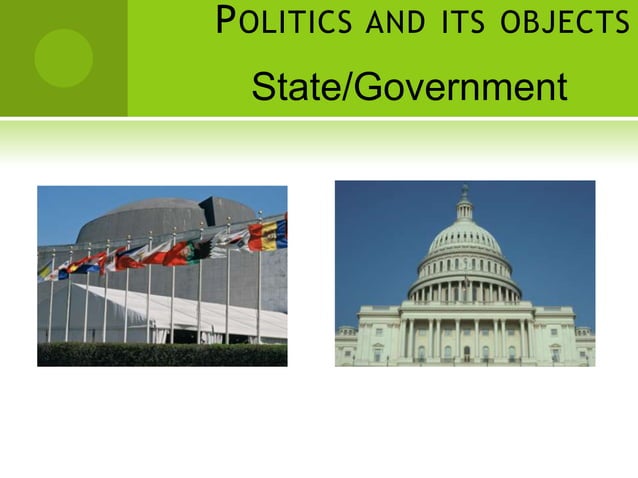 POLITICS | PPTX | Civic affairs | Politics