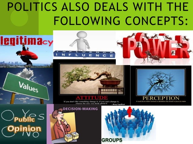 POLITICS | PPTX | Civic affairs | Politics