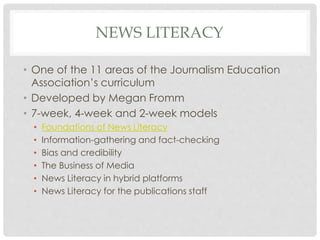 News literacy asne15 | PPTX