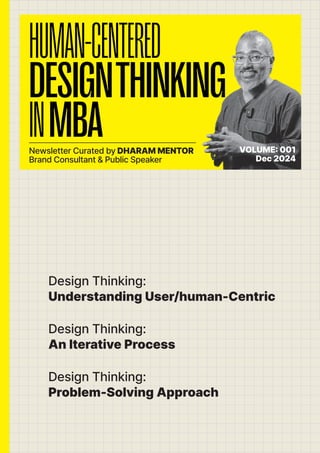Human Centered Design Thinking in MBA, 002 | PDF